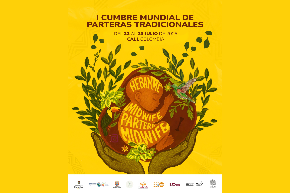 Colombia será sede de la Primera Cumbre Mundial de Parteras Tradicionales
